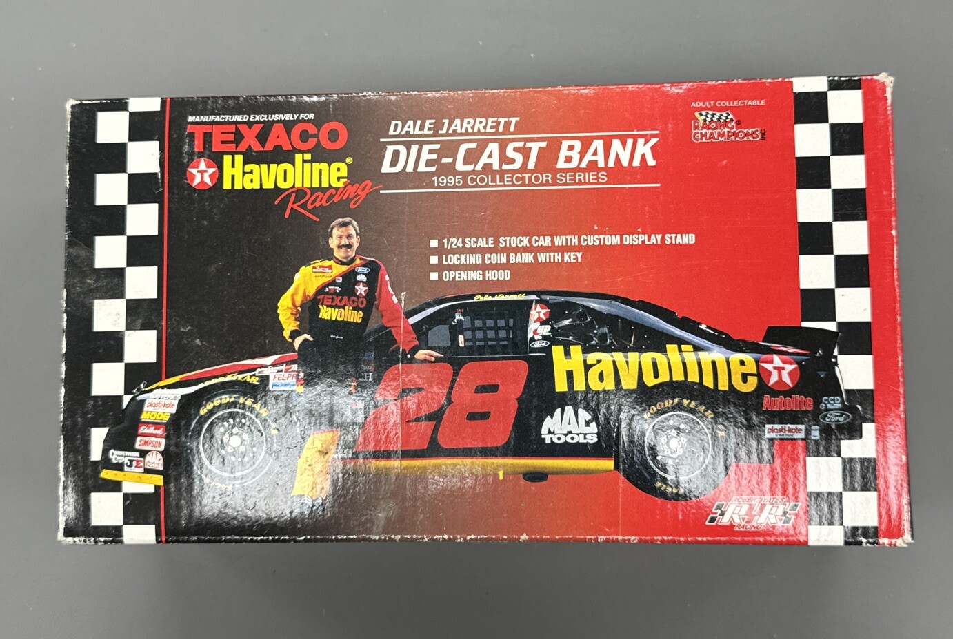 Dale Jarrett #28 Texaco Havoline 1/24 Racing Champions NASCAR Diecast ...