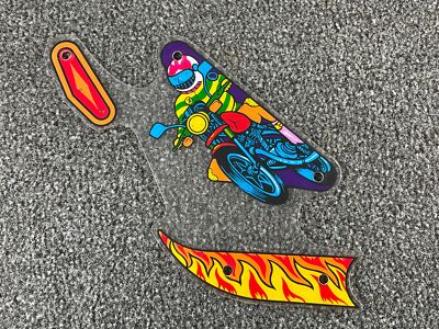 Zaccaria Devil Riders Pinball Machine Playfield Plastic Slingshot | eBay
