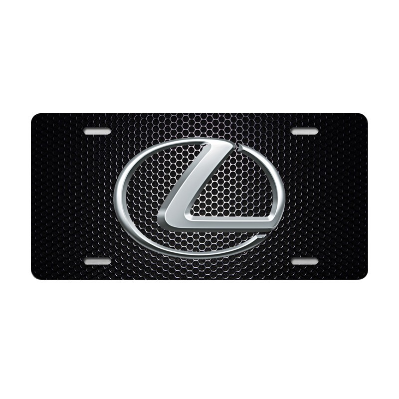 Lexus License Plate Automotive Aluminum Metal License Plate RX350 NX350 ...