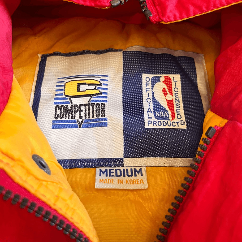 Vintage Atlanta Hawks Puffer Jacket NBA Basketball Me… - Gem