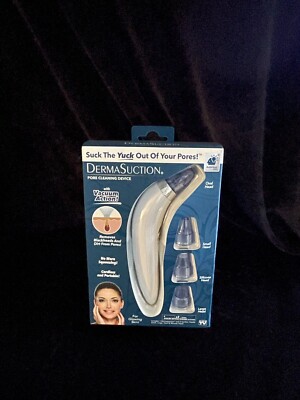 DERMASUCTION Derma Suction Pore Cleaning Device with Vacuum Action ...