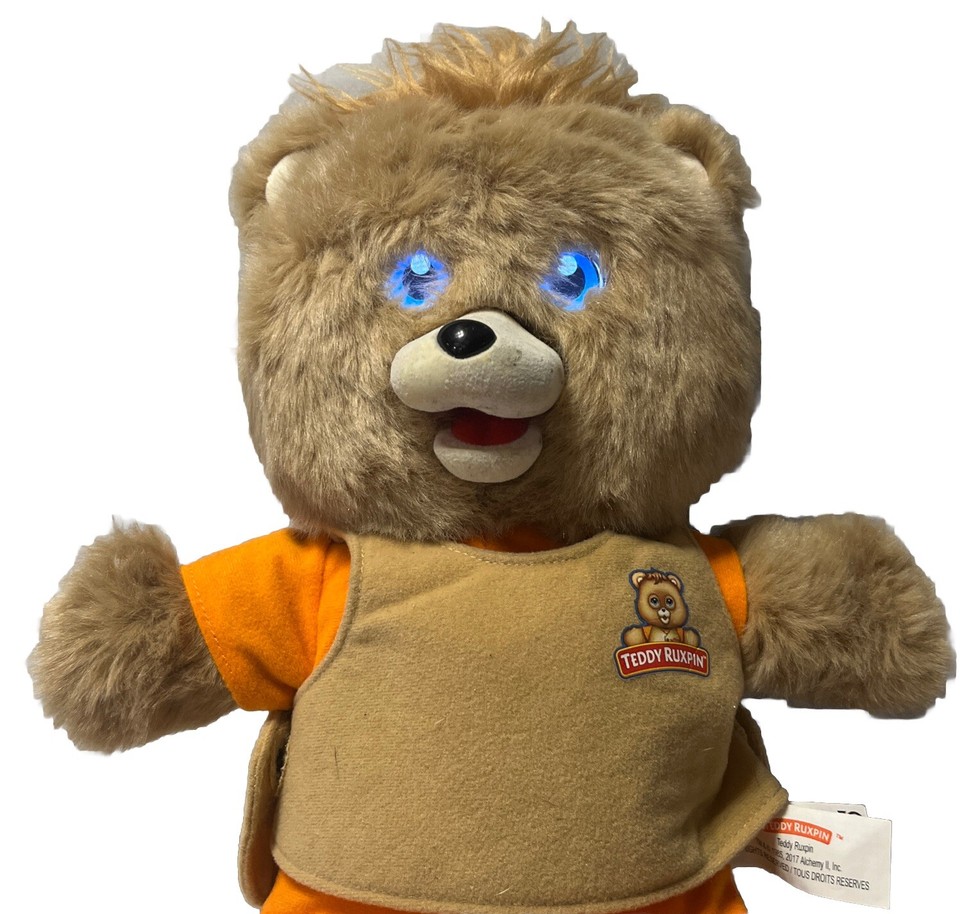 TEDDY RUXPIN 2017 ANIMATED Cuddly Storytelling Magical BEAR Toy ...