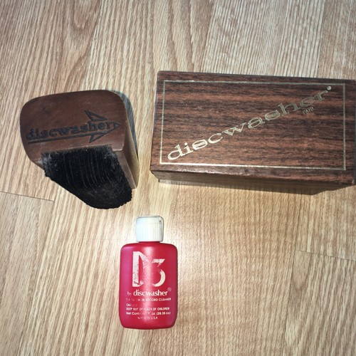 Vintage Discwasher Vinyl LP Record D3 Cleaner System Cleaning Wood | eBay