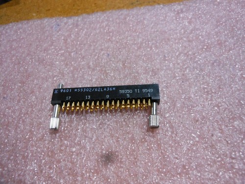 TI / INCON CONNECTOR PART # M55302/62LA36M NSN: 5935-01-399-0582 | eBay