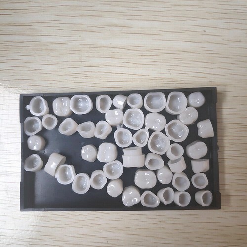 50 Pcs/Box Dental Oral Temporary Anterior Teeth Crown Caps Tooth ...