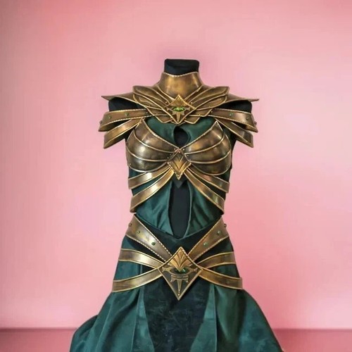 Elven Queen’s Battle Armor | Enchanted Steel Full-Body Lady Knight Suit ...