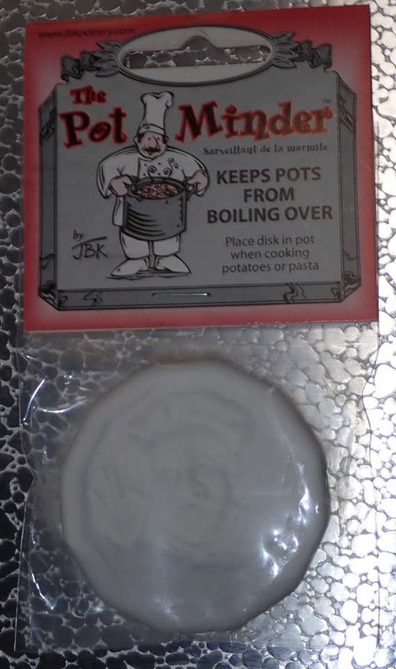 Chef Design Ceramic Pot Minder - New in sealed bag | eBay