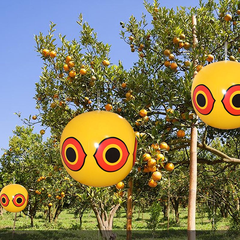 Anti Bird Inflatable Repeller Scare Eye Balloons Visual Deterrent Farm ...
