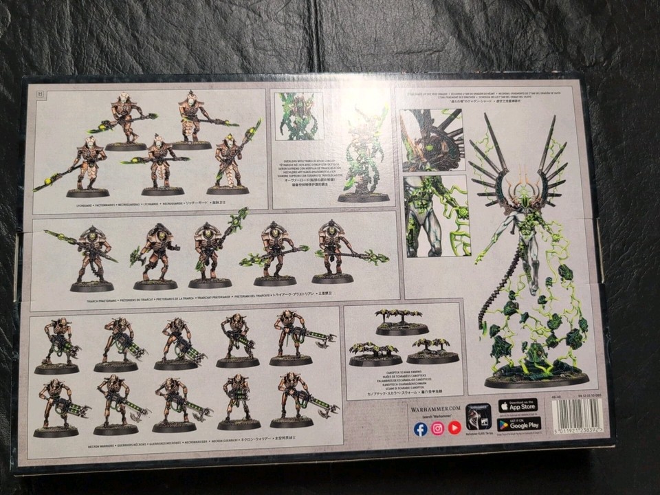 Warhammer 40,000 40k Necrons Battleforce Hypercrypt Legion | eBay