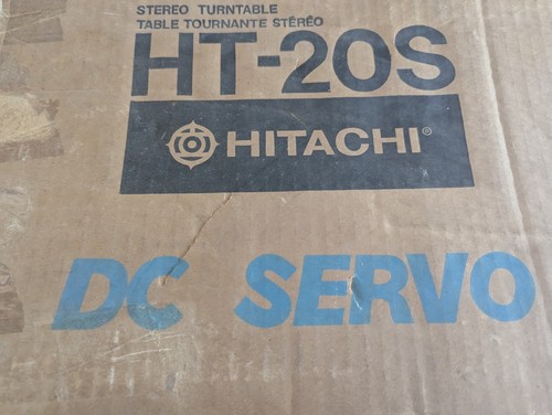 Vintage Hitachi HT-20S Stereo Turntable DC SERVO w/Box & New Belt ...