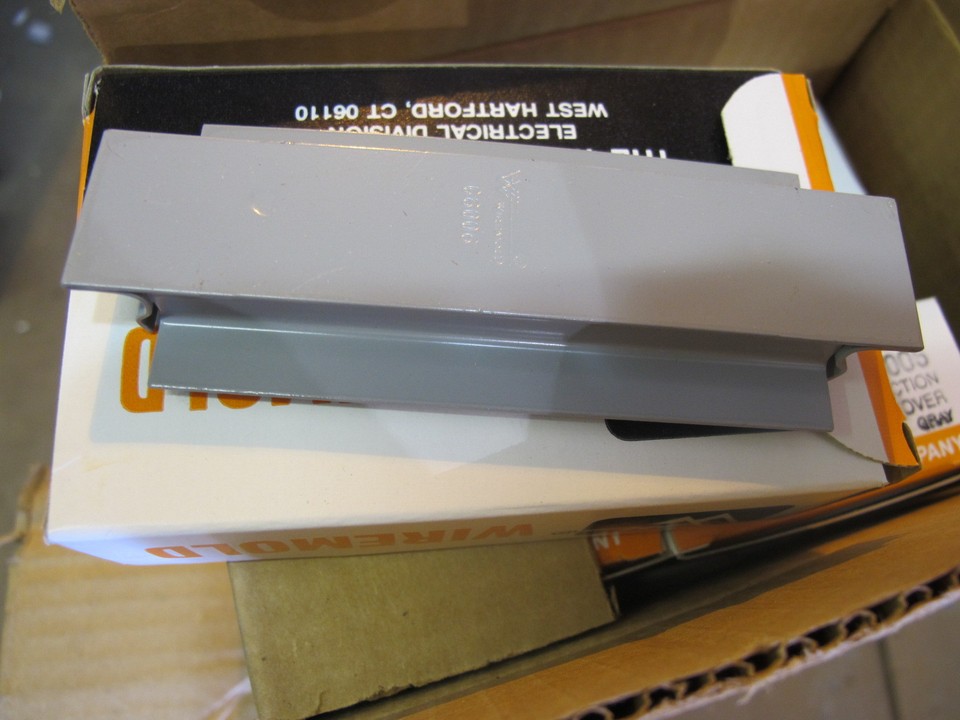 Wiremold G-6006, (1) BOX OF (10) Grey, Connector Cover- NEW-B | eBay