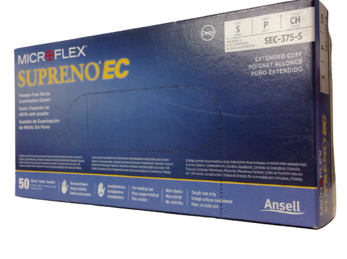 MICROFLEX Supreno EC Powder-Free Nitrile Gloves SEC-375 - 50CT | eBay