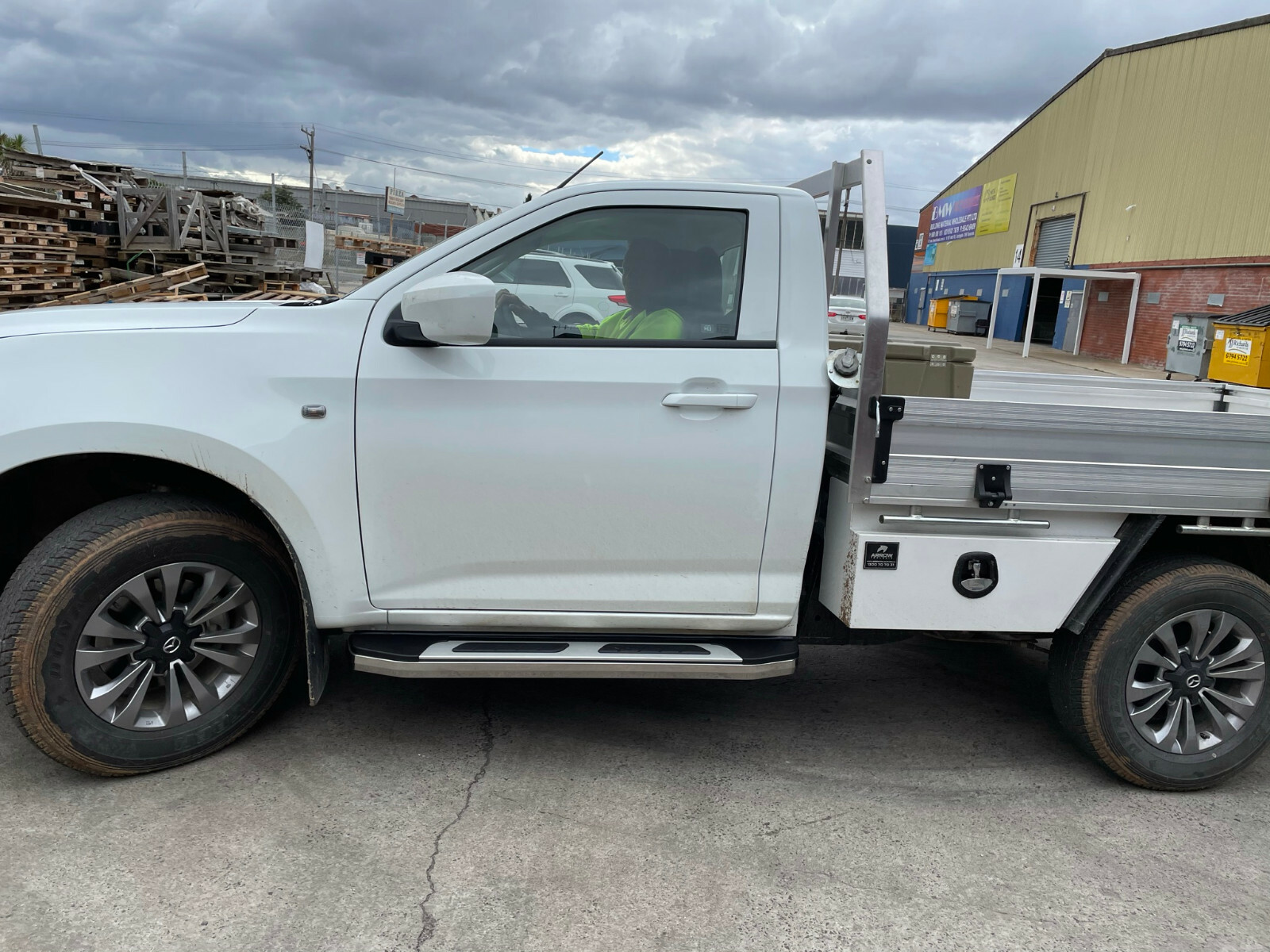 Alloy Side Steps For Single Cab Mazda BT-50 BT50 Side Steps 09/2020 ...