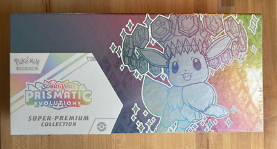 Pokemon Prismatic Evolutions Special Premium Collection SPC Factory ...