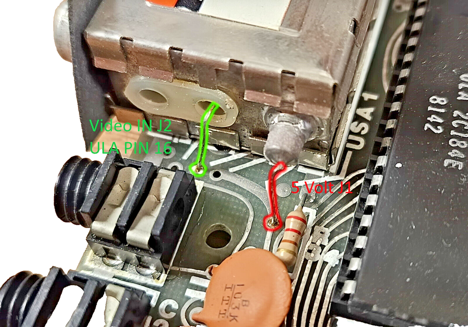 ZX81 Composite video mod with or without back porch. FREE POSTAGE. | eBay