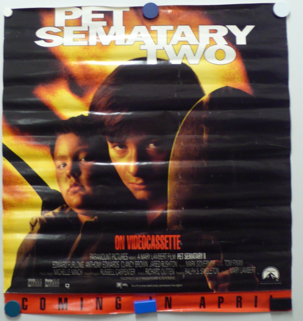 PET SEMATARY TWO 1993 Edward Furlong, Anthony Edwards, Jared Rushton ...