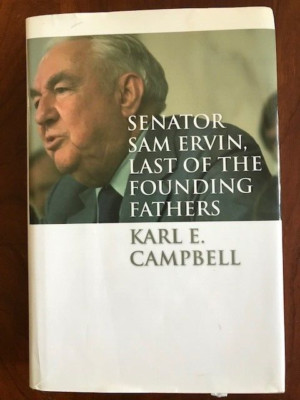 SIGNED Senator Sam Ervin, Last of the Founding Fathers, North Carolina ...