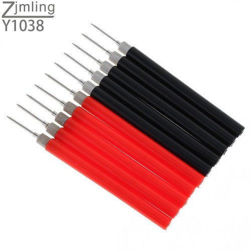 10 Pcs 2mm Multimeter Test Probe Pins, Wire Piercing Probe Insulation ...