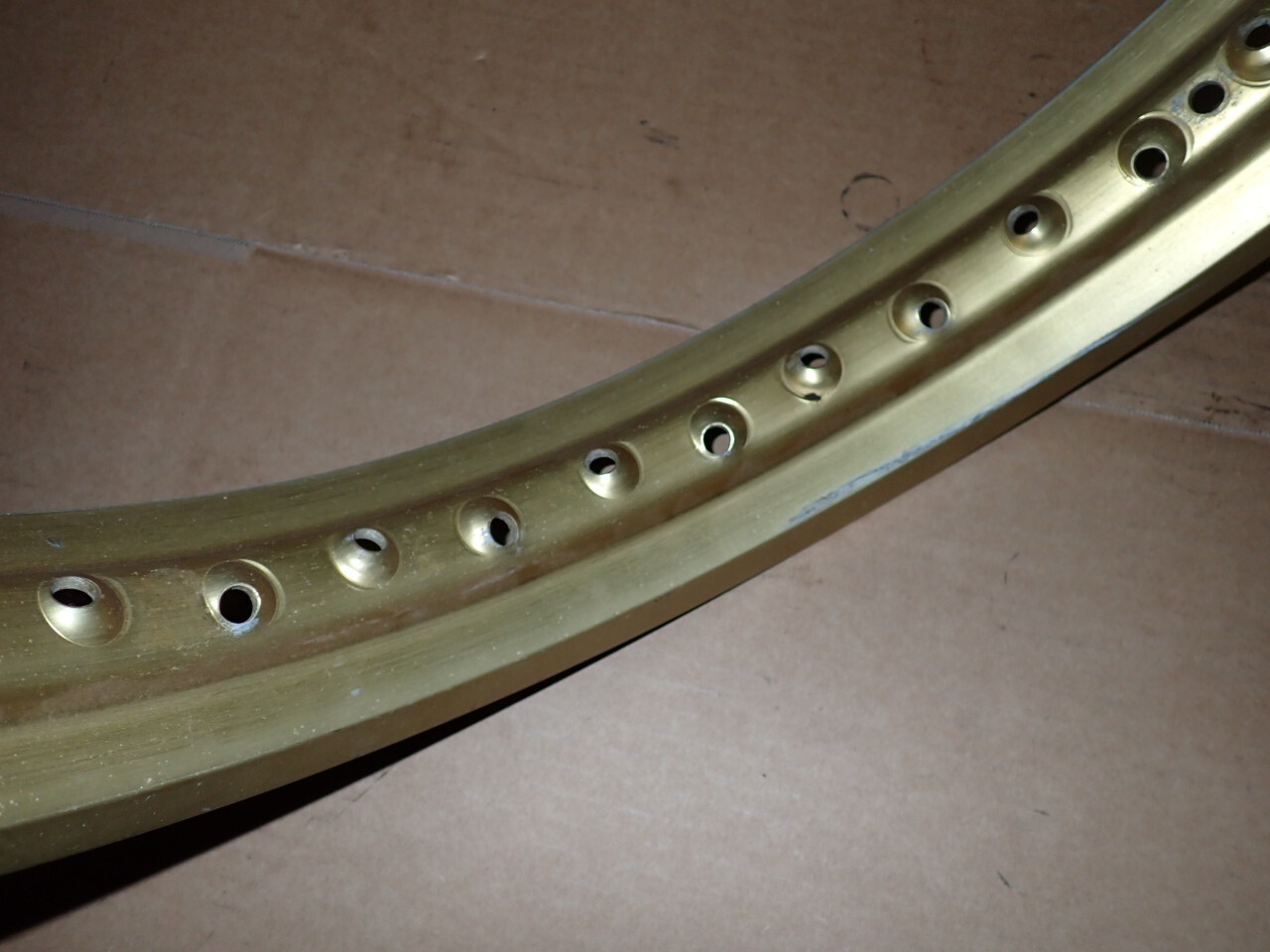 Honda CR250 CR500 1986 / 1987 HRC Factory Rear Wheel Rim Gold DID 18x2 ...