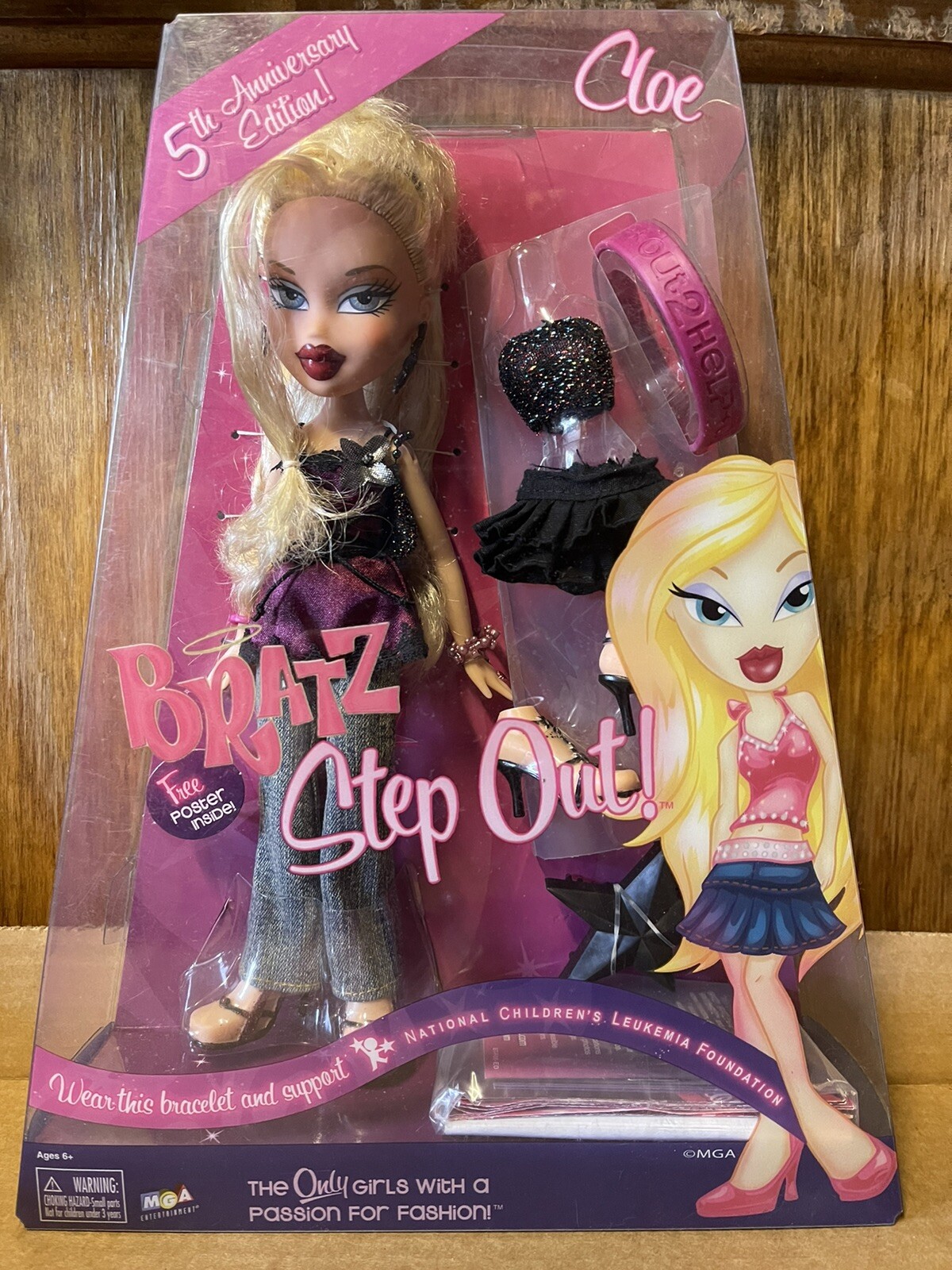 Bratz Step out 5th Anniversary Edition Cloe Doll MIB 6 Shop 4 X-mas Now ...