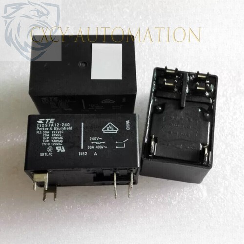 T92S7A12-240 Power Relay 30A 240VAC 6 Pins NEW 2Pcs. | eBay