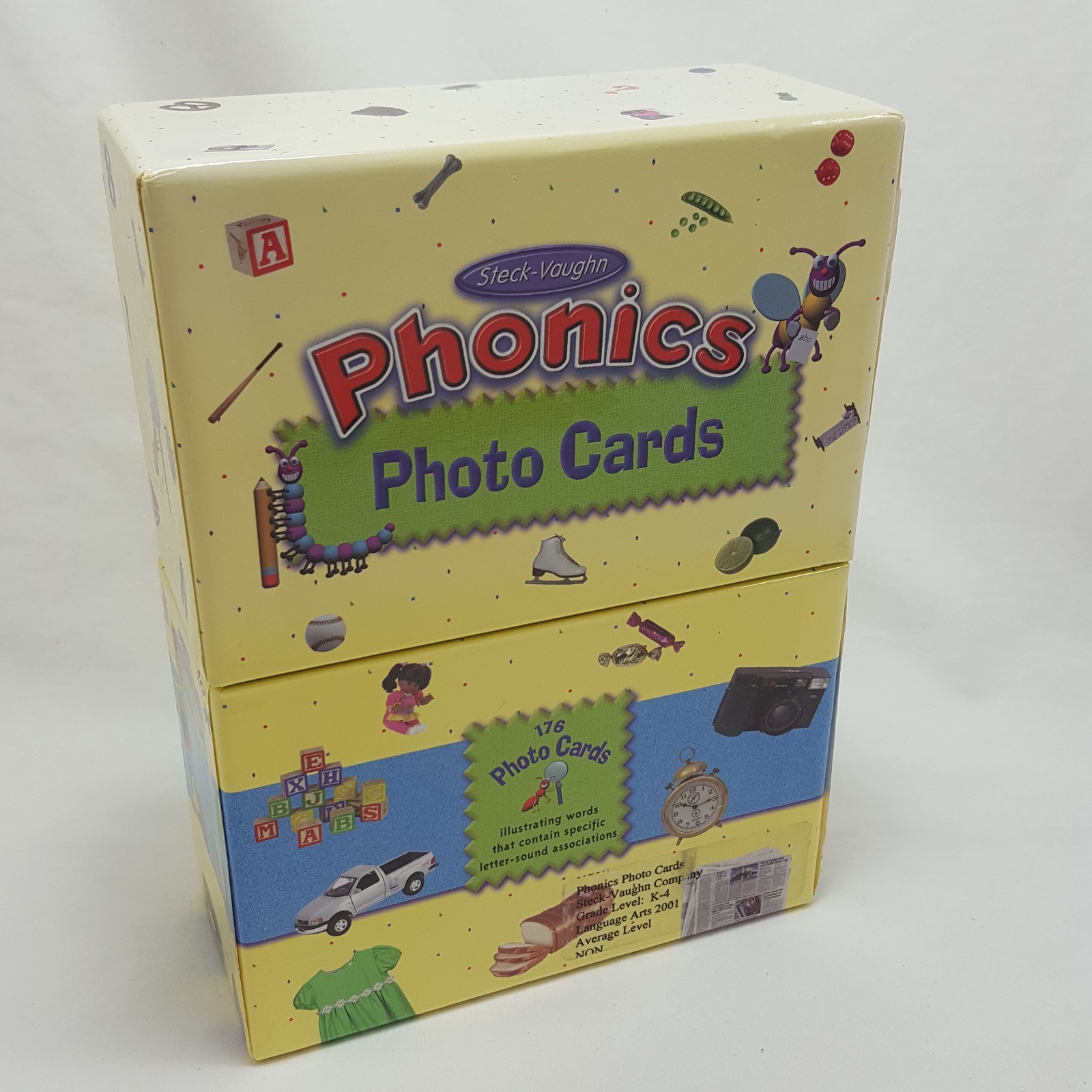 Phonics Photo Cards Steck-Vaughn Elementary Reading Skills Preschool ...