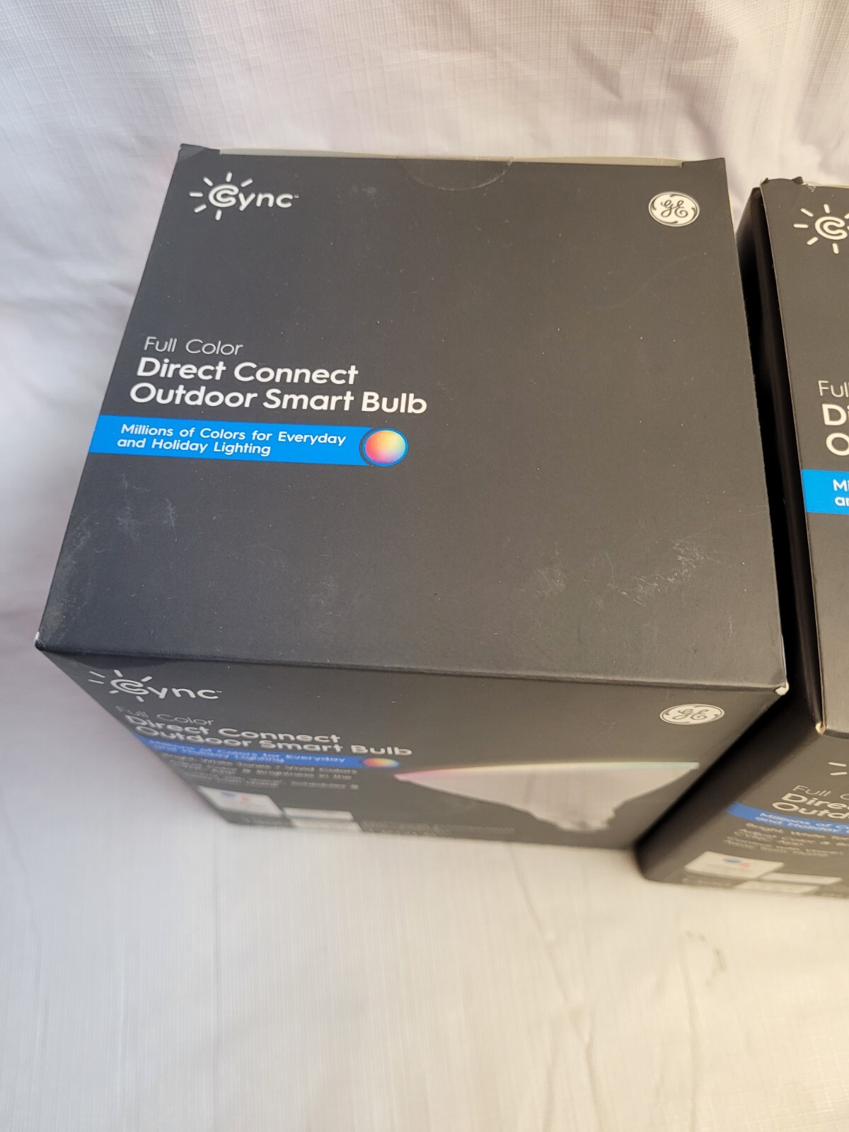 2 GE CYNC Direct Connect WiFi Full Color Changing Outdoor LED Smart ...