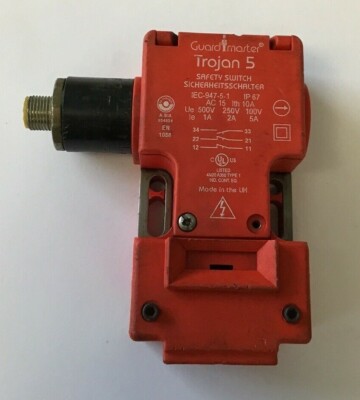 ALLEN BRADLEY 440K-T11202 SER. A GUARDMASTER TROJAN 5 SAFETY SWITCH | eBay