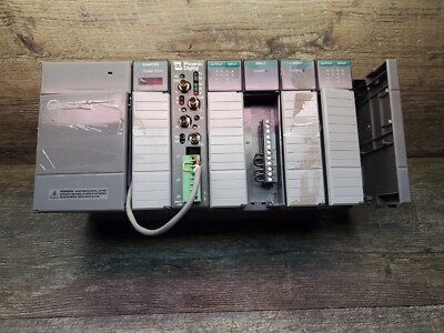 ALLEN-BRADLEY SLC 500 RACK - 1746-P2, 1747-ASB, 1746-Io12, 1746-ni4 ...