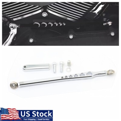 Aluminum Chrome Shift Linkage Shifter Gear Link Fit Harley Touring ...