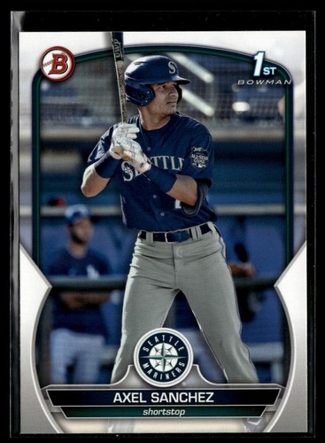 2023 Bowman Prospects Base Axel Sanchez Seattle Mariners #BP-73 | eBay