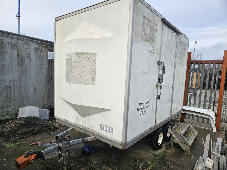 Twin Axel Box Trailer | eBay UK