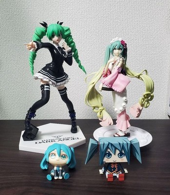 Hatsune Miku Figure Lot - 4 Piece Set - Broken Part Repairable | eBay