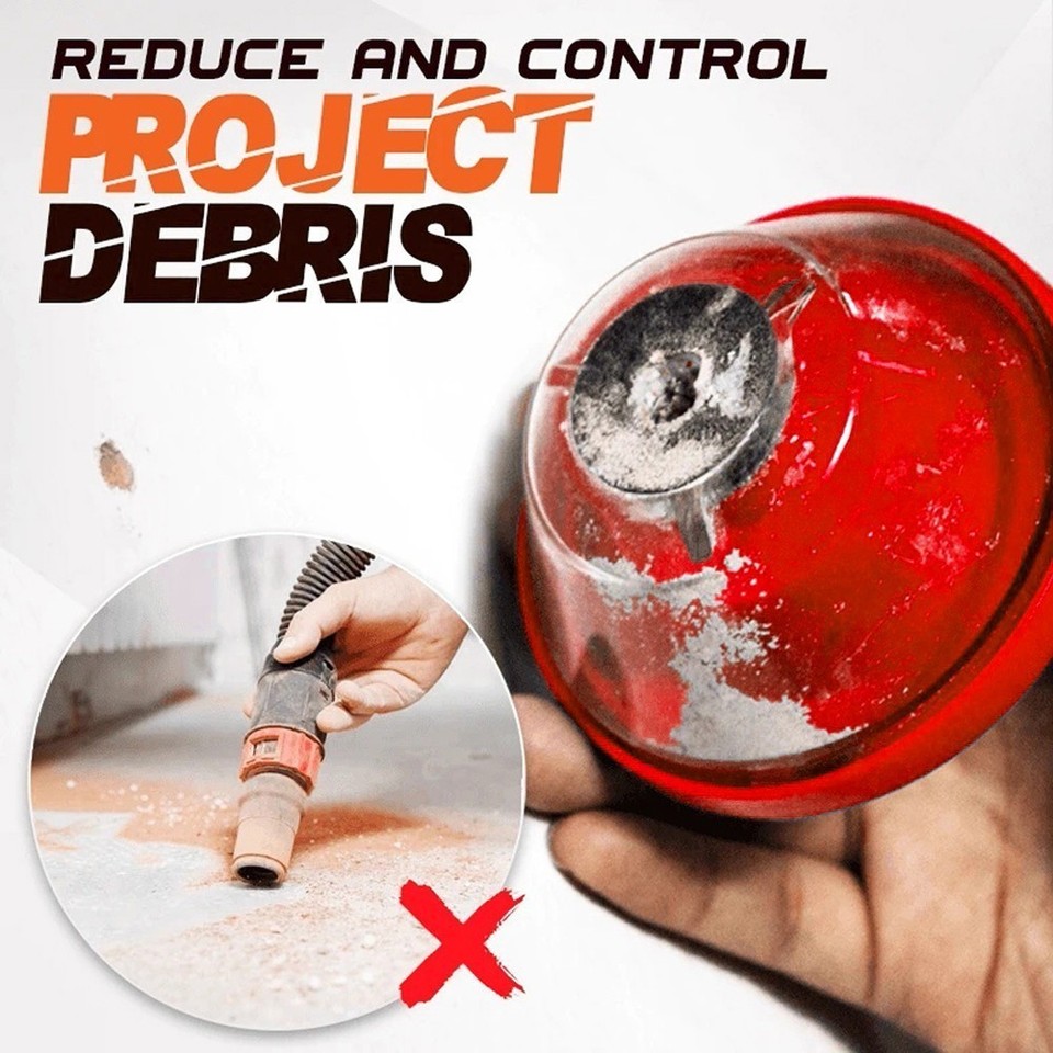 Drill Dust Cover Ash Bowl Collector Drill Dust Electric Household Pratical | eBay Australia