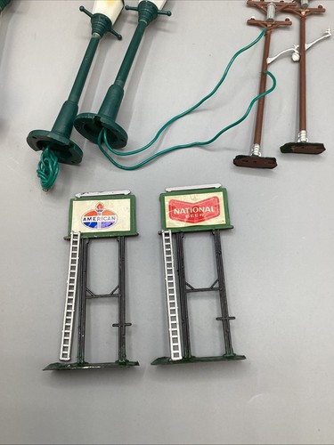 HO Guage 1:87 Scale Miniature Train Accessories and Building-13 pieces ...