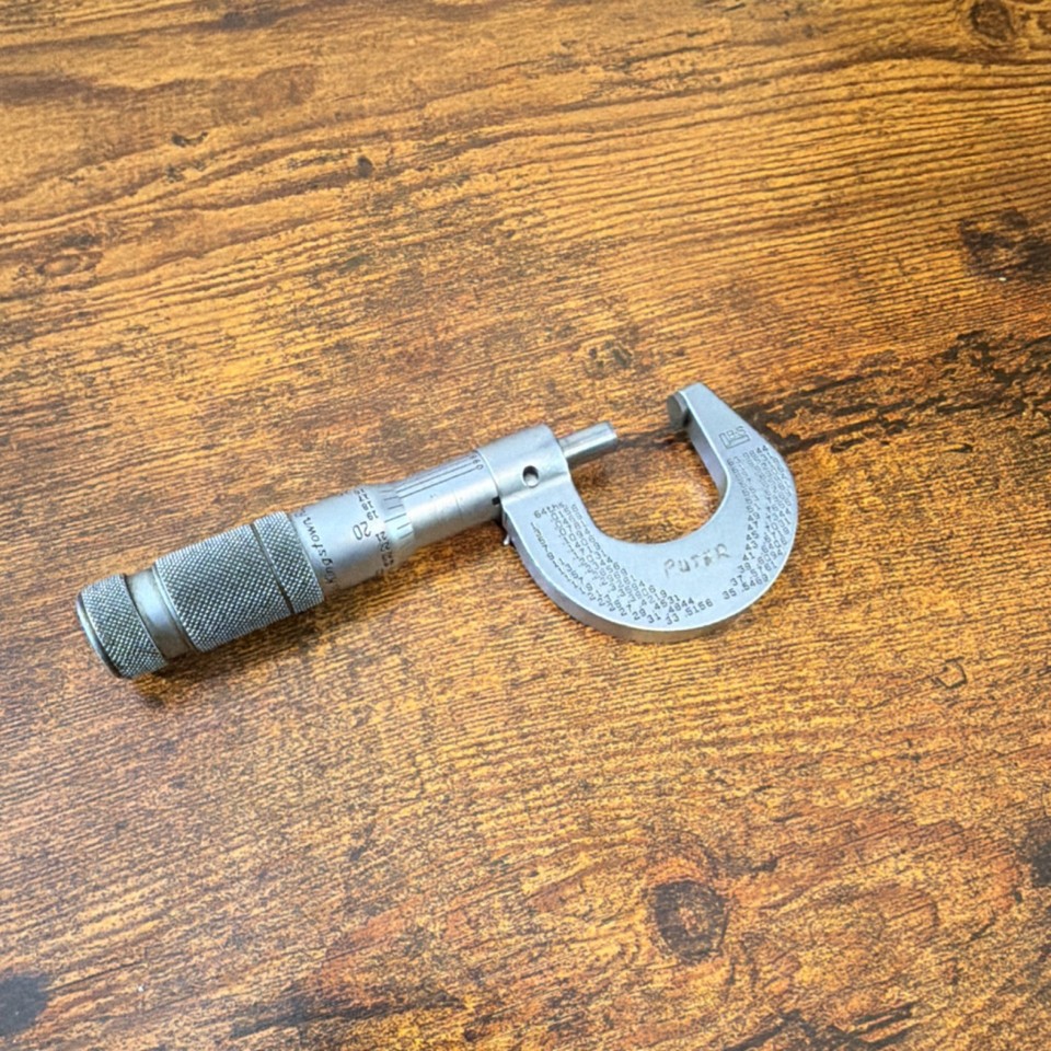 Brown & Sharpe Outside Micrometer 0-1 in 0.001 in Mechanical 1 | eBay