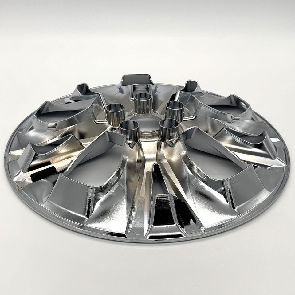 4 18" Chrome Wheel Skins Full Rim Covers Hub Caps for 2014-19 Toyota ...