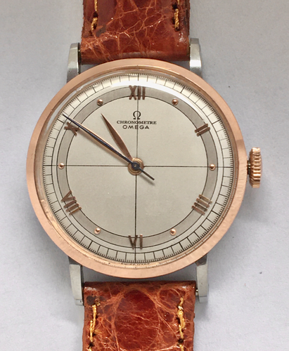 ***Few days Offer*** Omega 30T2 SC Rg Chronomètre - 18K Rose & Steel 35 ...