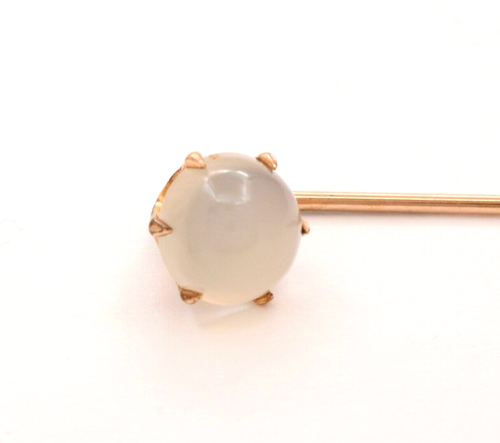 Victorian Cabochon Moonstone Stick Pin | eBay