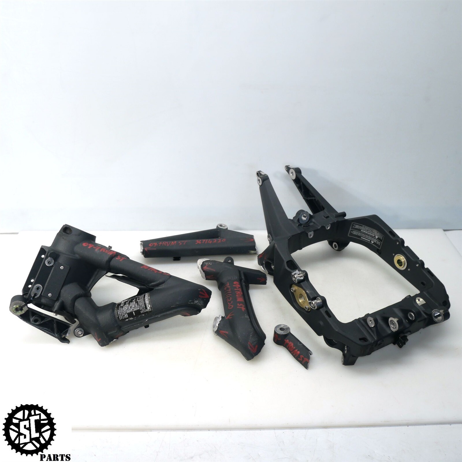 09-12 TRIUMPH STREET TRIPLE 675 FRAME CHASSIS *S* T45 | eBay