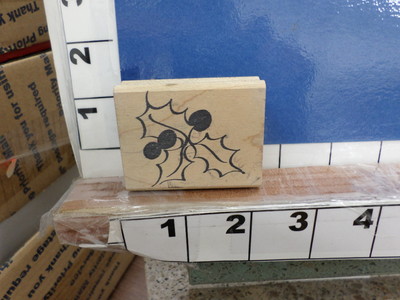 holy berry holiday rubber stamp 8l | eBay