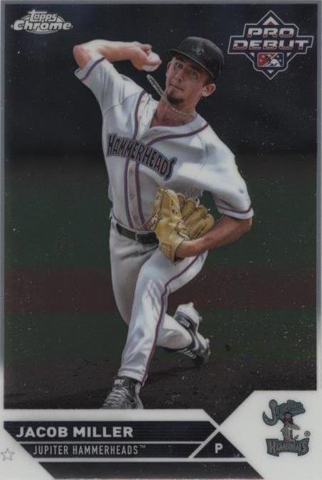 2023 Topps Pro Debut - Chrome Jacob Miller #PDC-118 (RC) for sale ...
