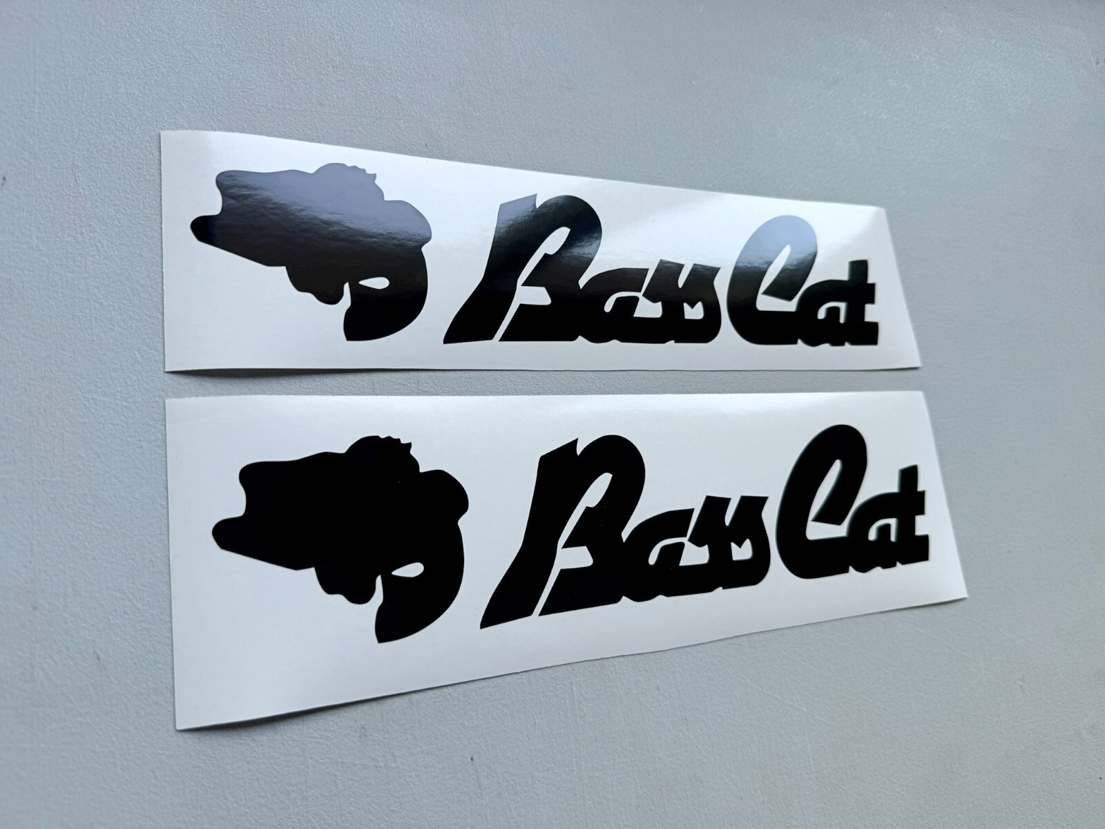 Bass Cat Boats Decals SET OF 2 Vinyl Decal Stickers | eBay