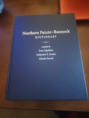 Northern Paiute (Bannock Dictionary) by Sven Liljeblad 2012 | eBay