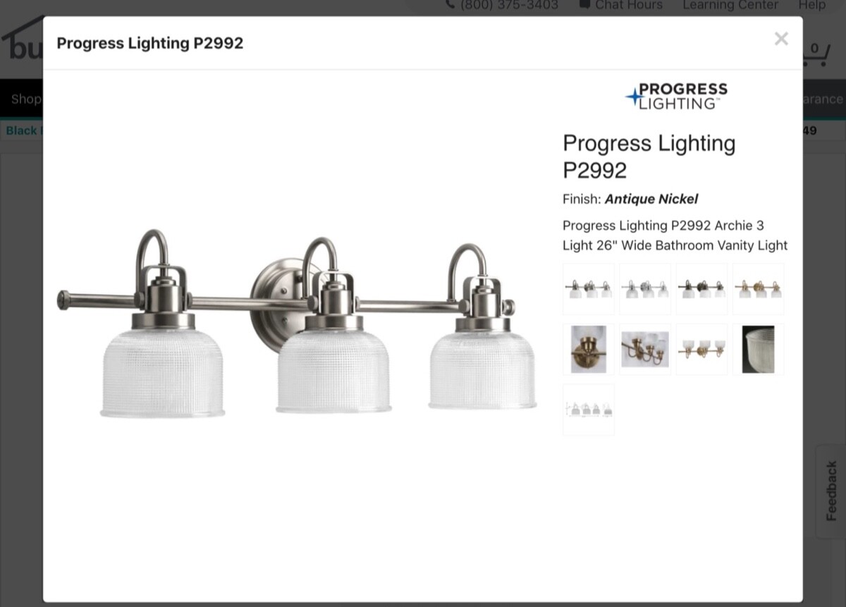 Progress Lighting Archie Collection Archie 5 Bulb Prismatic Glass