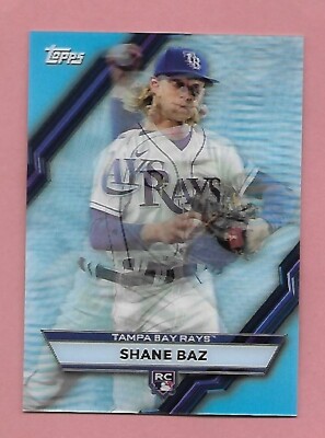 Shane Baz 2022 Topps 3D Rookie Class Motion Rays #4 Print Run 750 | eBay