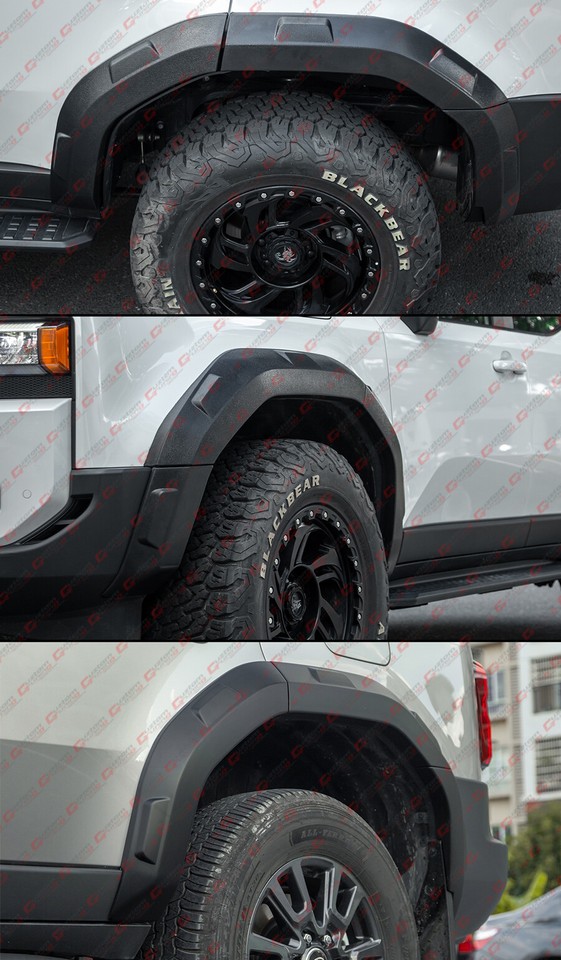 For 24-25 Land Cruiser LC250 GX 550 Off-Road Style Matte Black Fender ...