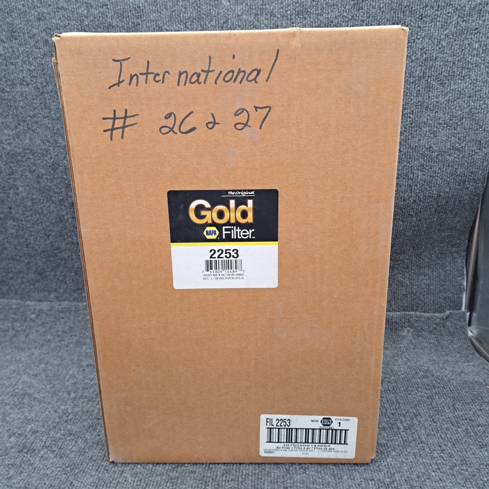 NAPA 6433 - Air filter cross reference