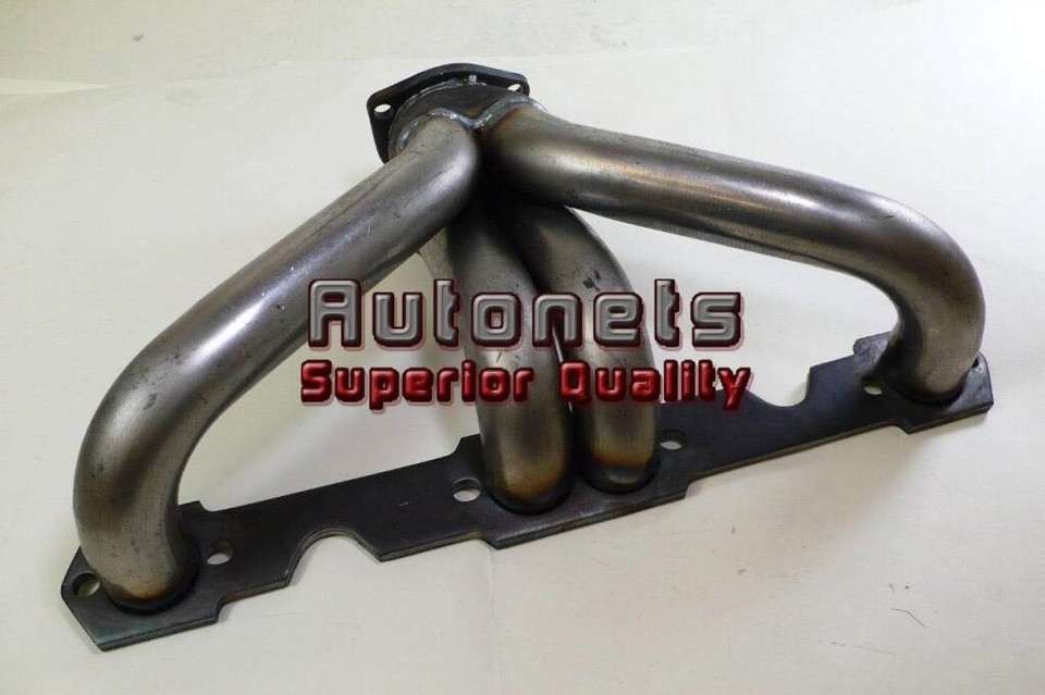 Raw Block Hugger Street Headers Small Block Chevy SBC 283-400 Angle ...