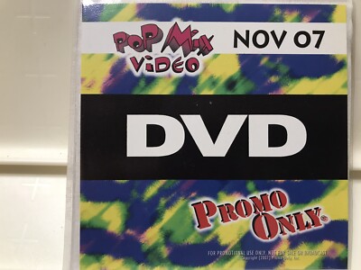 rare DVD sleeve PROMO ONLY Pop Mix Video 2007 November Expose Fray ...